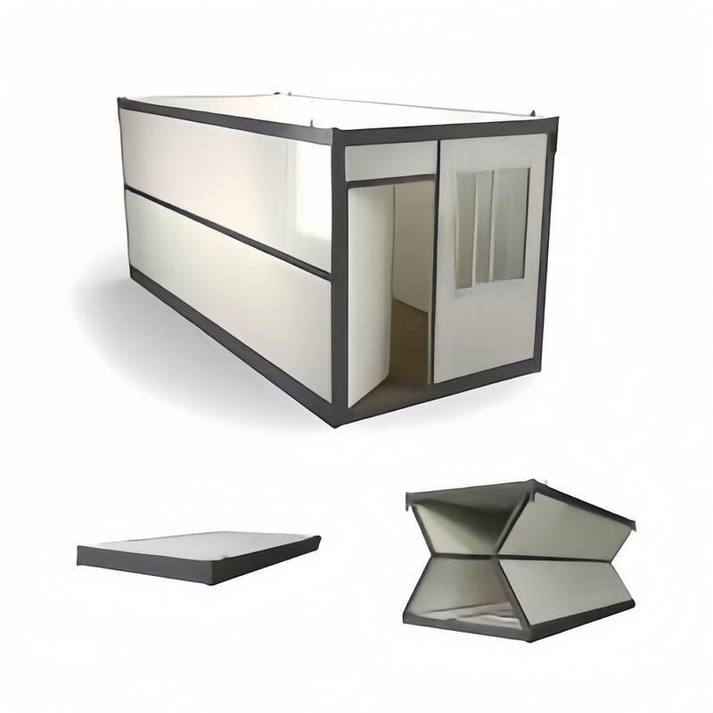 Prefabricated Folding Container House - Portable Modular Shelter