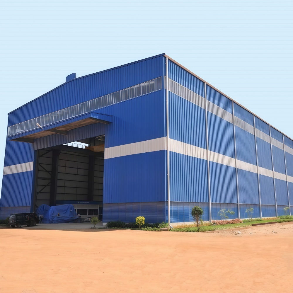 Industrial Steel Warehouse – Clear Span Structure for Storage