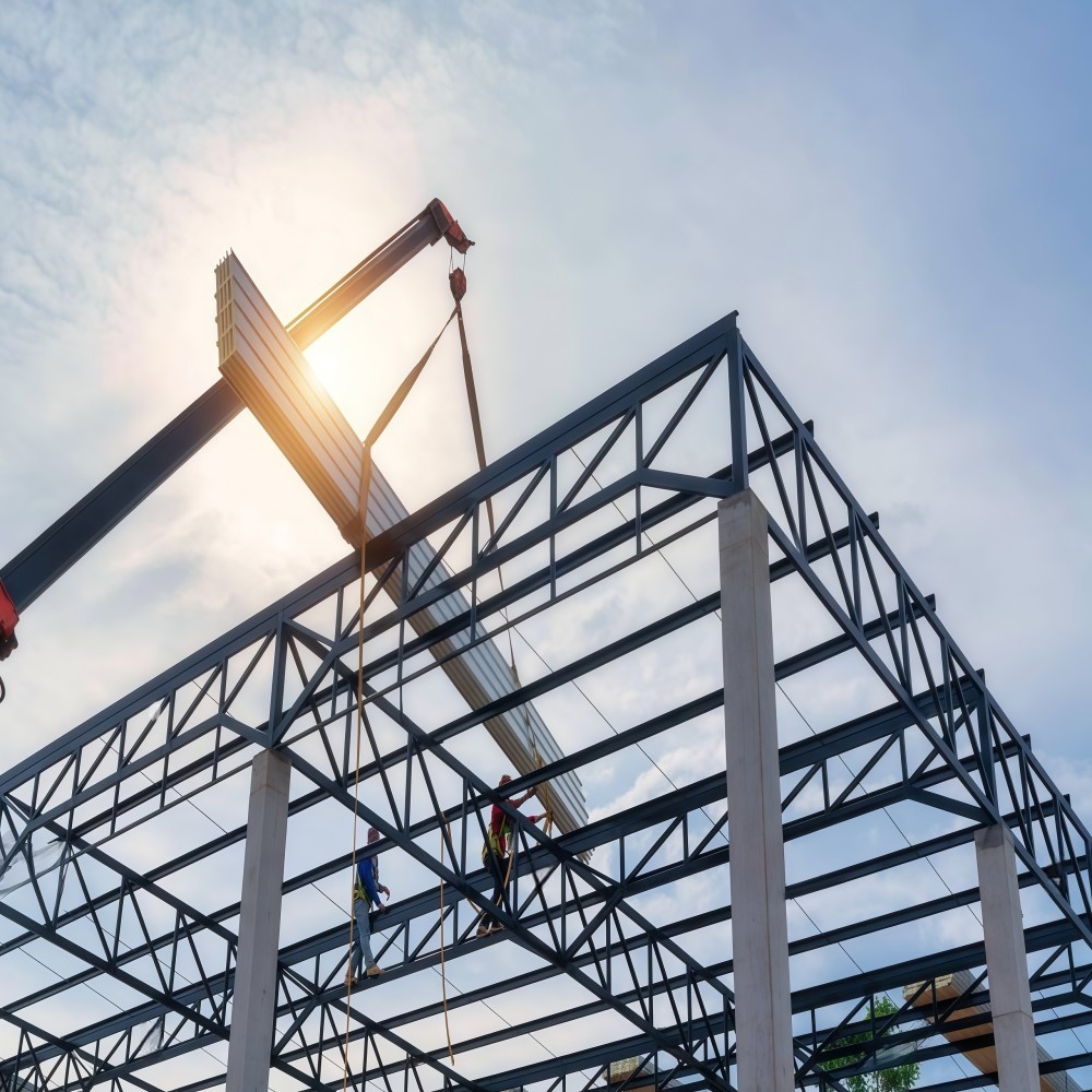 Prefabricated Steel Workshop Building for Cold Climates