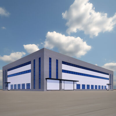 China steel structure hangar building factory