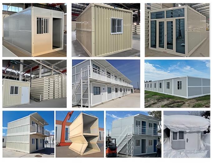20-Foot Expandable Folding Container House for Office & Shop